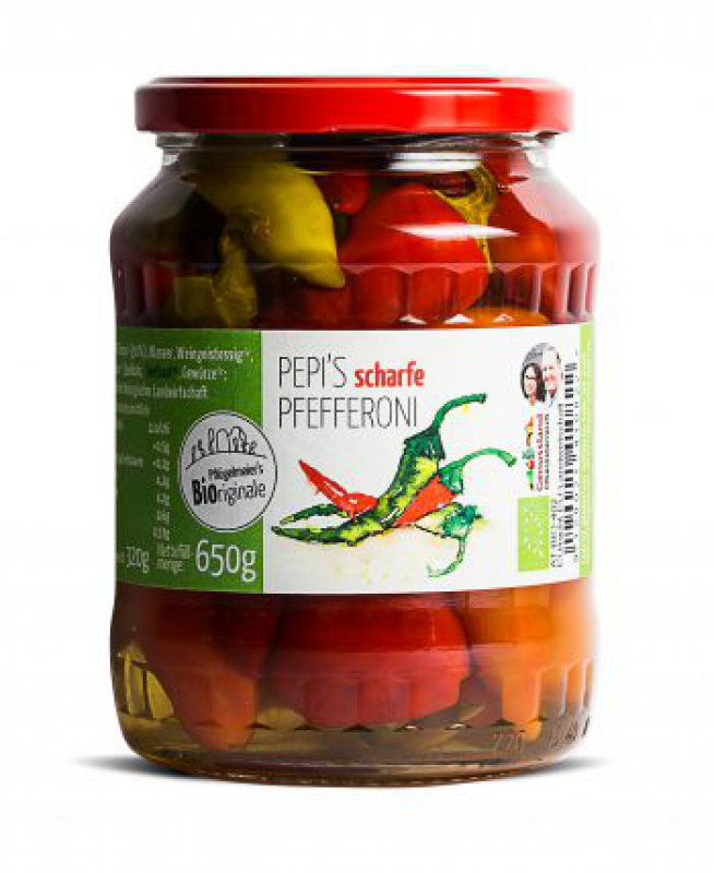 Pepi's Pfefferoni scharf BIO - Pabneukistl - Regional Einkaufen